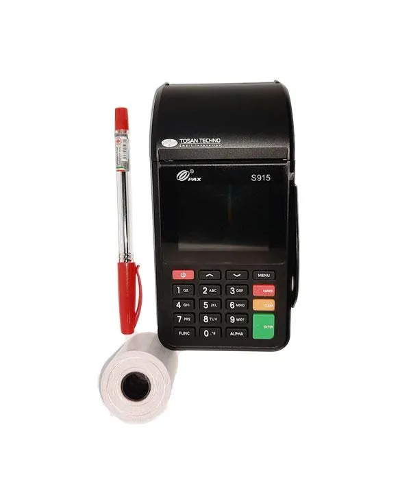 خرید کارتخوان پکس S915 | پوز سیار سبک با اتصال 4G - ارتباط 24